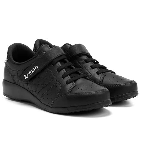 Tênis Couro Kolosh Feminino Preto Zattini