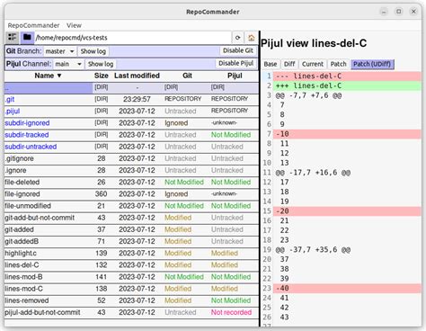 repocommander first gui for pijul help volunteers needed