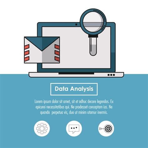 Premium Vector Data Analysis Infographic Concept