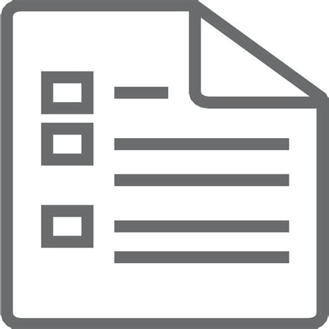 Document Checklist Vector SVG Icon SVG Repo