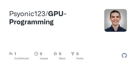 GitHub Psyonic GPU Programming