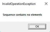 Sequence Contains No Elements Esri Community