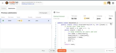 Ninjaslayground Codingninjas Codingjourney Saurabh Baraskar