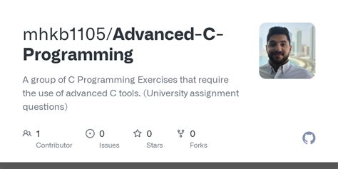 Github Mhkb1105advanced C Programming A Group Of C Programming
