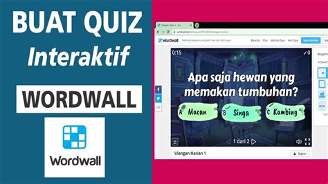 Cara Membuat Quiz Interaktif Online Di Wordwall Media Pembelajaran