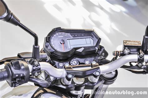 Benelli Tornado Naked T Instrument Console At Auto Expo