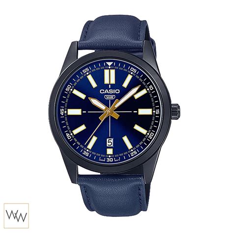 ของแท้ นาฬิกาข้อมือ Casio ผู้ชาย รุ่น Mtp Vd02 สายหนัง Shopee Thailand