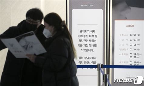 규제 완화 후 첫 서울 분양 청약 일정 돌입 네이트 뉴스