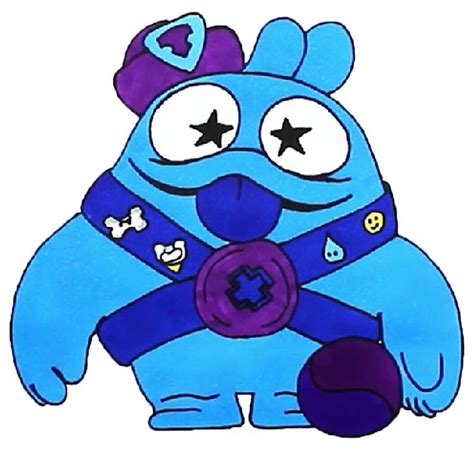 Como Dibujar A Squeak De Brawl Stars Easy Drawings Drawings Drawing