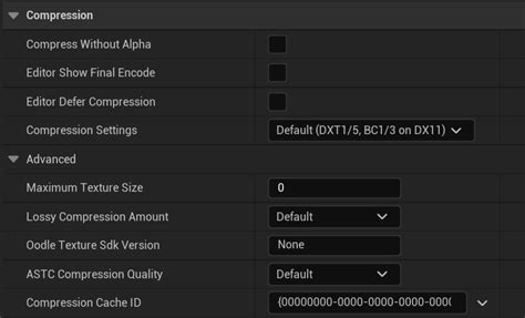 Texture Asset Editor In Unreal Engine Unreal Engine 5 4 Documentation