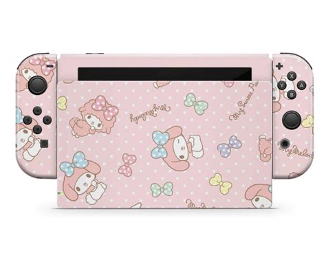 My Melody Nintendo Switch Skin Sticker Vinyl Bundle Labotech Nintendo Switch Nintendo Melody