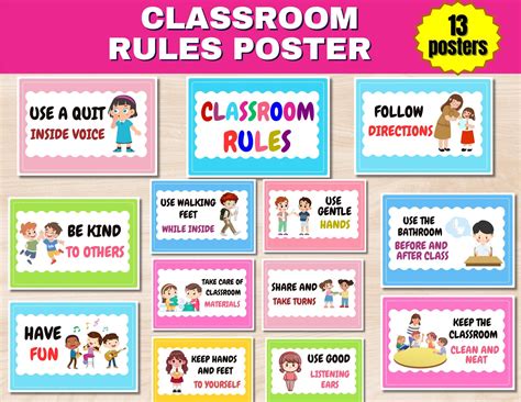 Classroom Cleaners Template Free Download