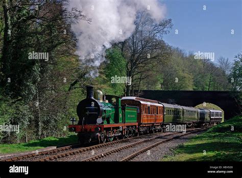 SECR C Class No 592 On Bluebell Railway Stock Photo Alamy
