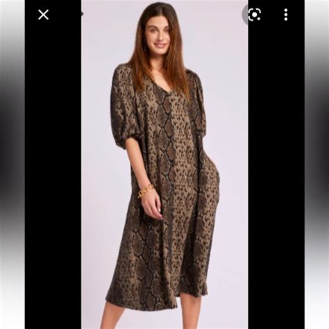 Tyler Boe Dresses Nwt Tyler Boe Python Maxi Dress Size Small Orig 72 Poshmark