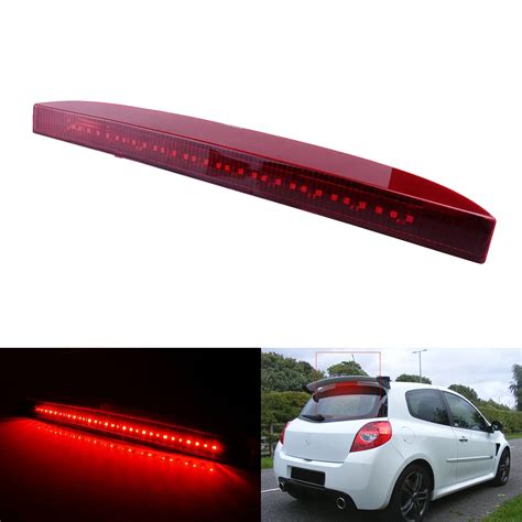 1x Led Rouge Troisième Feu Stop Arrière De Haut Niveau Pour Renault