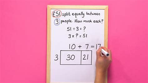 How To Divide Using The Array Method Bbc Bitesize