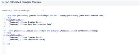 Total Resolution Workdays Calculation Query Based On Additional Conditions Questions And Answers