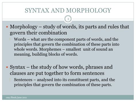 PPT BBI ENGLISH SYNTAX AND MORPHOLOGY PowerPoint Presentation Free Download ID