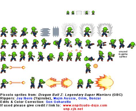 Demon King Piccolo Sprite Sheet By Majorleaguegamintrap On Deviantart