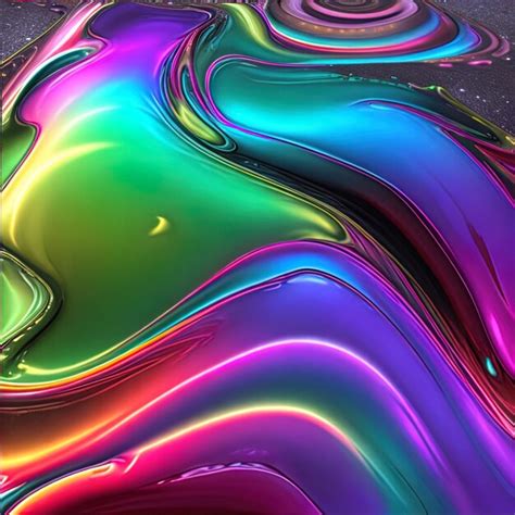 Premium Photo Juicy Plastic Seamless And Melted Texture