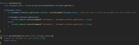 Menu Is There A When Clause Context To Match An Editor S Contents In