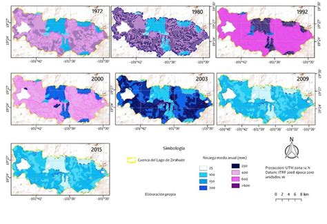 Spatial And Temporal Distribution Of Recharge Download Scientific Diagram