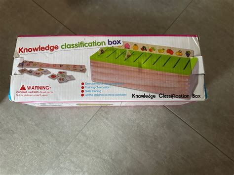 Knowledge Classification Box Hobbies And Toys Toys And Games On Carousell