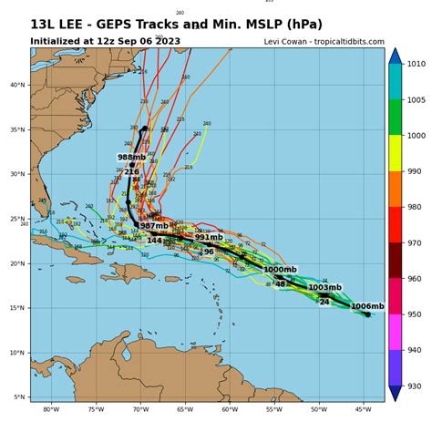 Hurricane Lee 2024 Spaghetti Models Kaela Maridel