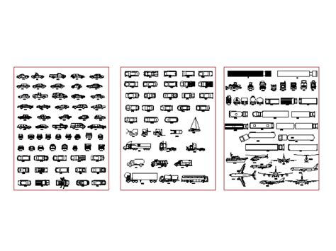 Vehicle Blocks In Autocad Cad Download 831 69 Kb Bibliocad