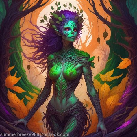 Dryad By Necroslyph On Deviantart