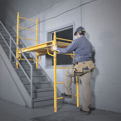 Metaltech Jobsite Series 6ft Baker Scaffold Yellow I Cisc For Sale Online Ebay