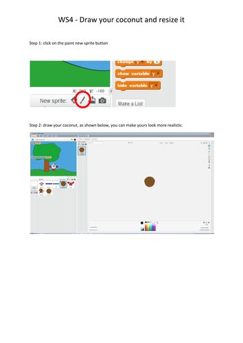 Scratch Side Scroller Teaching Resources