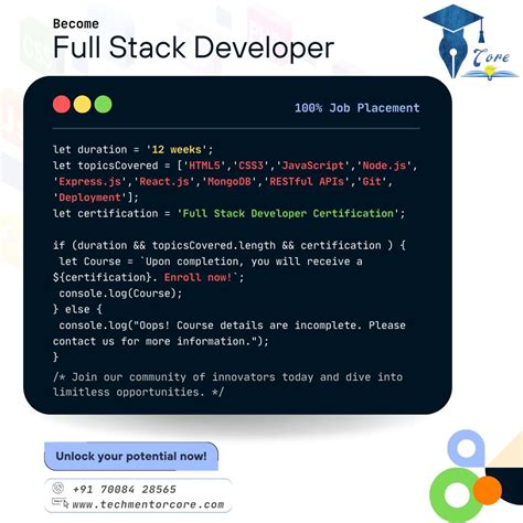 Take Your Career To The Next Level Tech Mentor Core