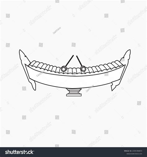 Thai Musical Instruments Call Alto Xylophone Stock Vector Royalty Free 2195780873 Shutterstock