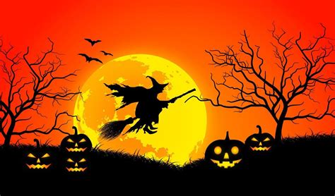 Spooky Halloween Background Illustration 13132478 Vector Art At Vecteezy