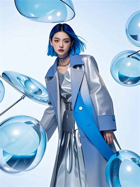 蓝色梦幻超现实主义