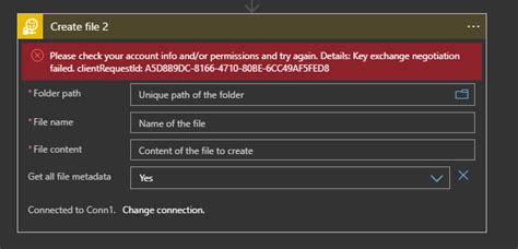 Logic App Sftp Ssh Connector Not Working With Adobe Sftp Microsoft Qanda