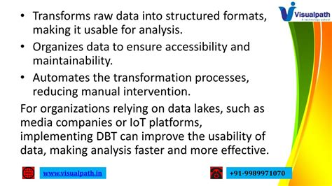 Ppt Data Build Tool Training Best Online Dbt Courses Powerpoint Presentation Id13672650