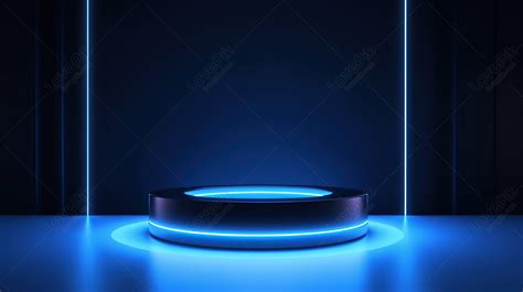 혁신적인 3d 렌더링 디스플레이 스탠드로 미래 지향적인 설정 강화 설정 배경 제품 디스플레이 배경 스탠 배경 이미지 Hd 설정 제품 디스플레이 스탠 배경 사진