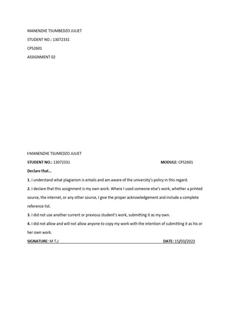 cps2601 assignment 01 pdf attachment theory psychology