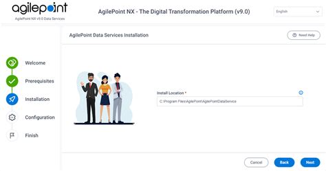 Install Agilepoint Data Services