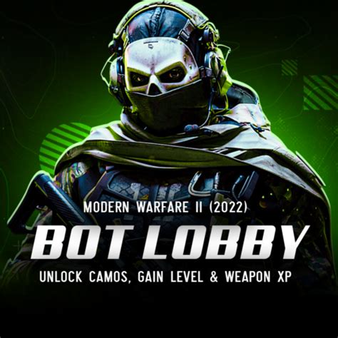 Buy Mw2 Bot Lobby Service Unlock Camos Levels And Weapon Xp