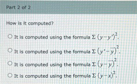 Solved What Is Meant By The Total Variation The Sum Of The