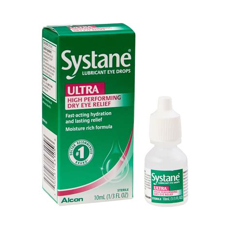 Fsa Approved Systane Ultra High Performing Dry Eye Lubricant Eye Drops