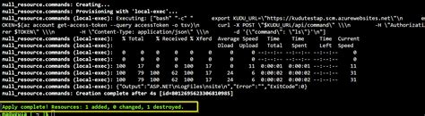 Azure Access Kudu Cli Via Terraform Stack Overflow