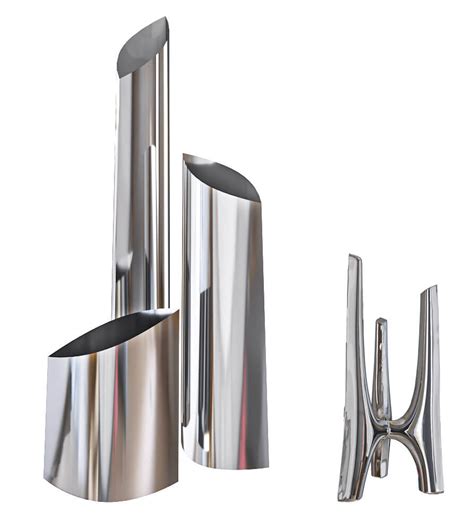 Zieta Parova金属花瓶和triglav烛台3d模型（obj Fbx Max） 云瑞设计