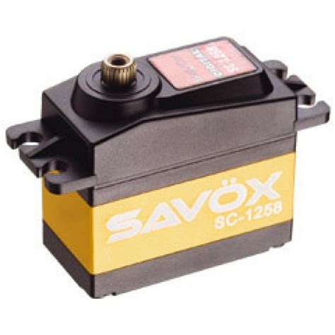 Savox SC 1258TG Super Speed Titanium Gear Digital Servo