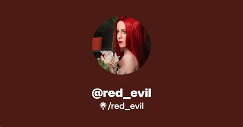 Red Evil Instagram TikTok Linktree