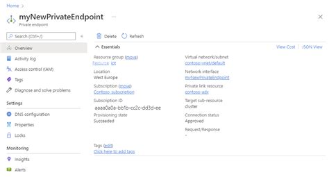 Create A Private Endpoint For Azure Data Explorer Azure Data Explorer Microsoft Learn