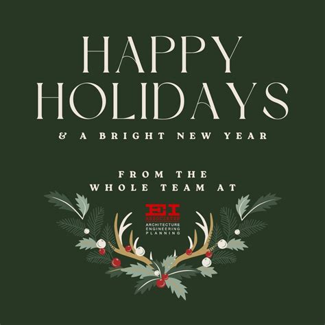 Happyholidays Architecture Engineering Educationdesign Ei Associates Architects And Engineers